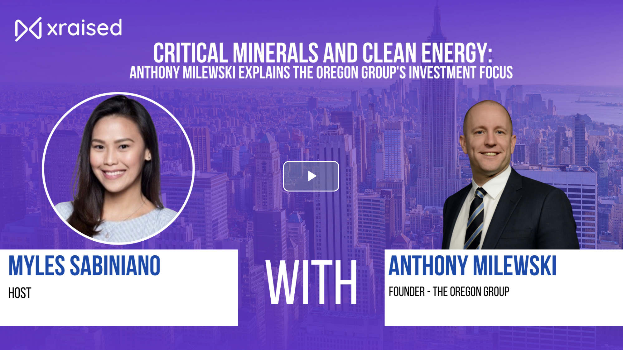 Critical Minerals and Clean Energy: Anthony Milewski Explains The ...